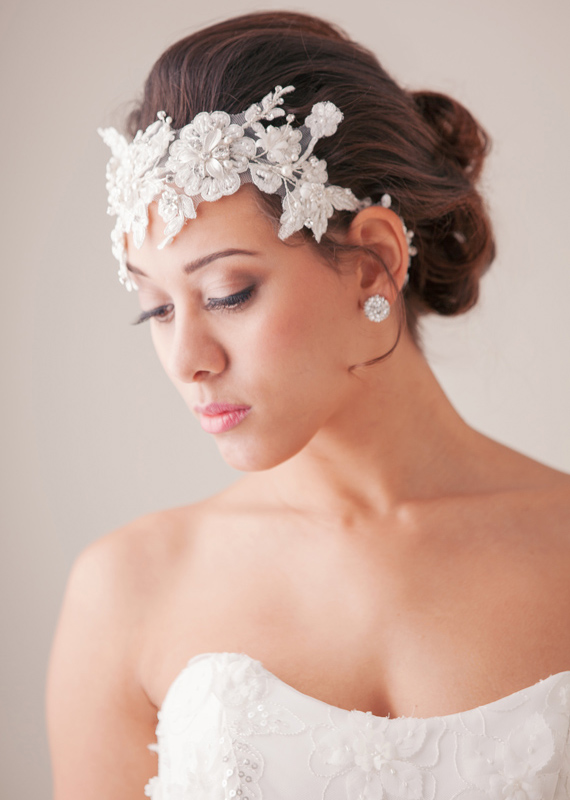 Bridal hair tutorial - 100 Layer Cake
