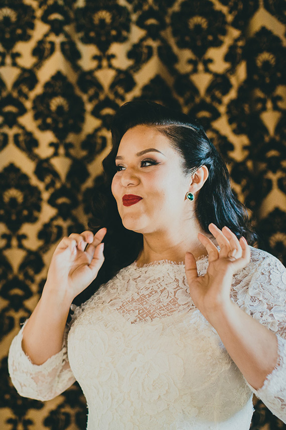 Dramatic Wedding Makeup