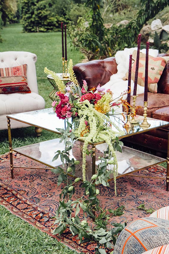 Peruvian inspired wedding ideas | Bohemian summer wedding | 100 Layer Cake