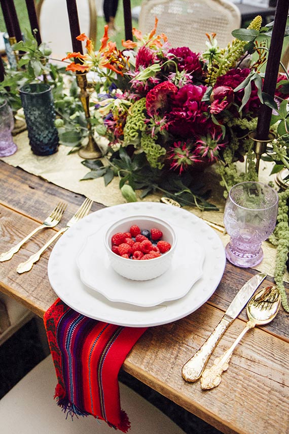 Peruvian inspired wedding ideas | Bohemian summer wedding | 100 Layer Cake