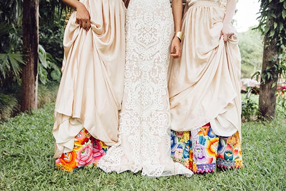 Peruvian inspired wedding ideas | Bohemian summer wedding | 100 Layer Cake