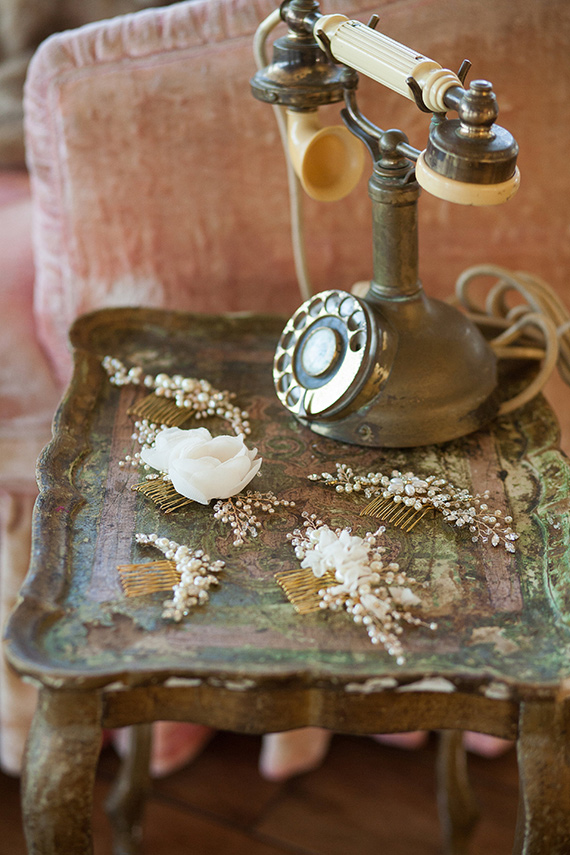 Bridal accessory inspiration | Bridal hair updo | 100 Layer Cake