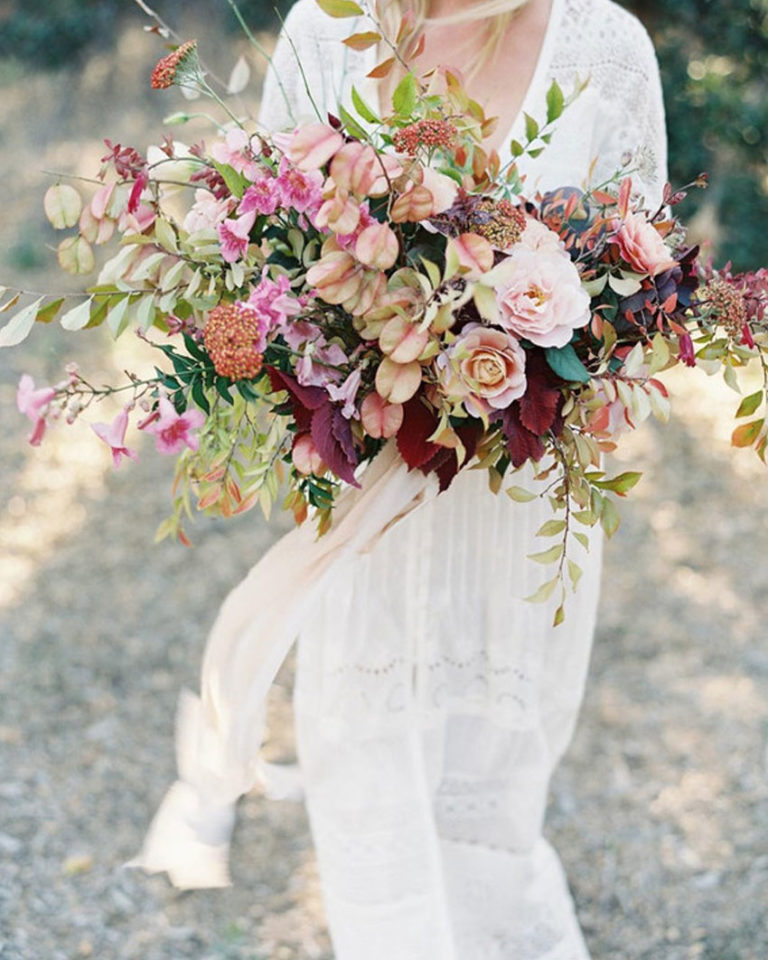 Bridal bouquets for fall | Fall bridal bouquet ideas | 100 Layer Cake