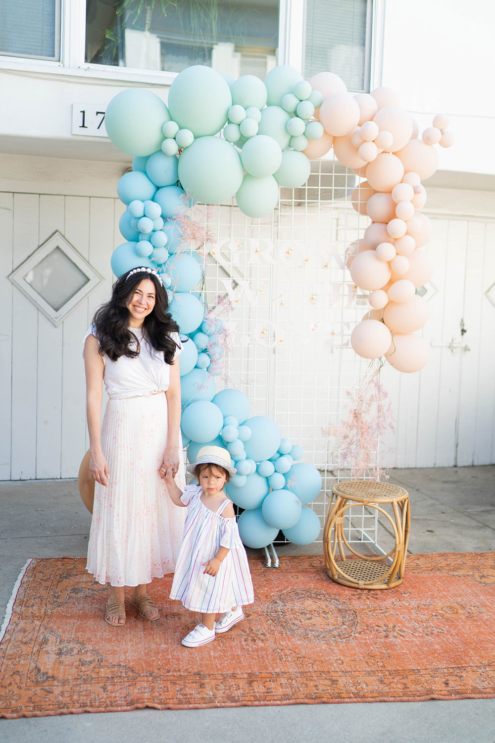 "Grow with Love" themed 2nd birthday party - 100 Layer Cake