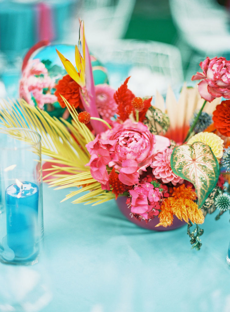 Bold and colorful Houdini Estate wedding - 100 Layer Cake