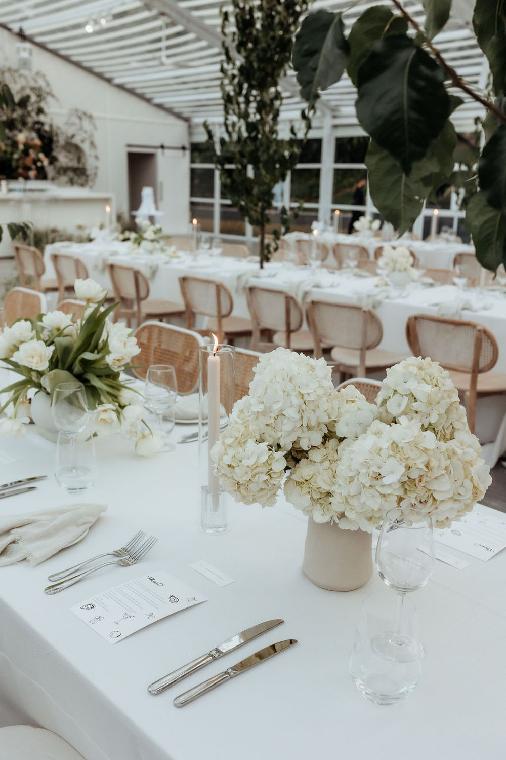 Gretta van Riel classic white wedding in Australia