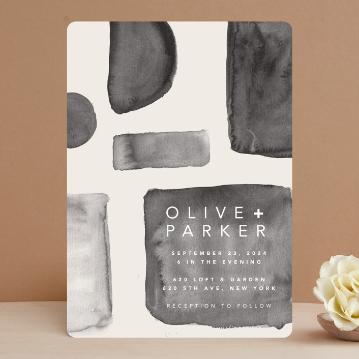 Our favorite modern wedding invitations from Minted - 100 Layer Cake