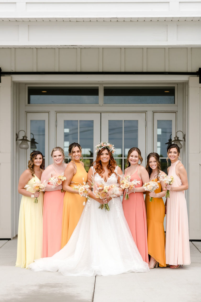 Colorful Providence Vineyard Barn Wedding | 100 Layer Cake