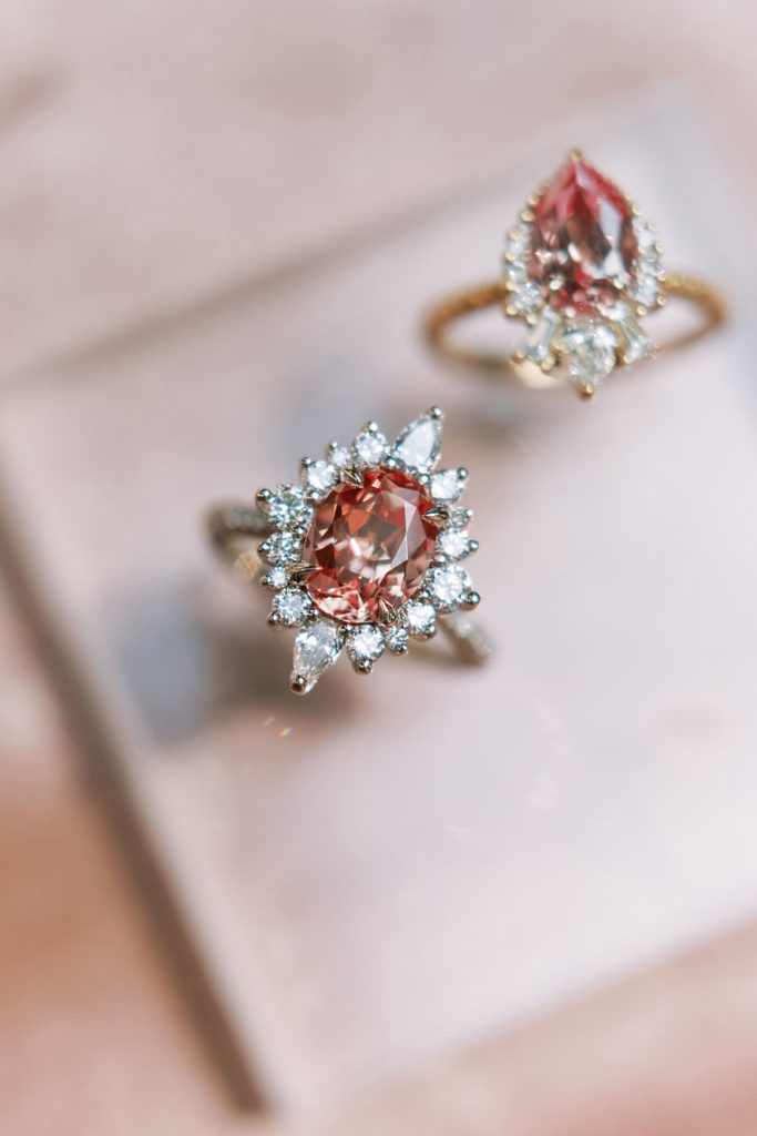 Unique Non Traditional Engagement Rings with No Diamond