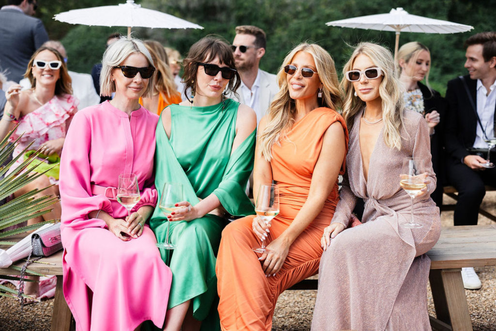 Guest Fashion Stuns in this Romantic California Wedding