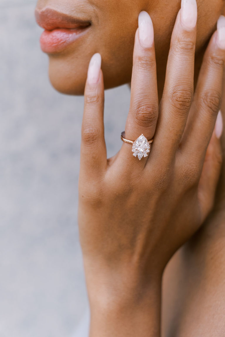 Unique Non Traditional Engagement Rings with No Diamond