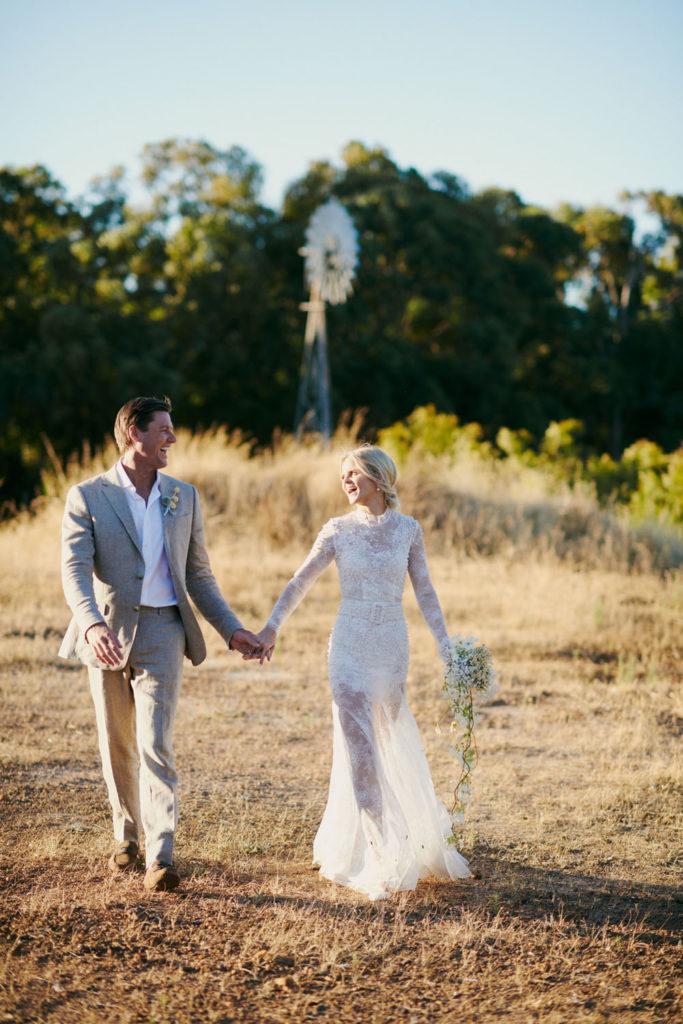 Spring winery wedding in Australia | Whimsical wedding
