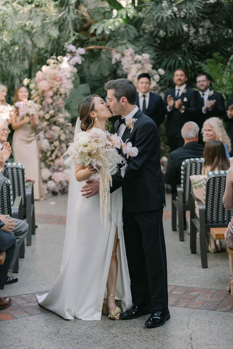 Valentine DTLA Wedding | Blush Spring Wedding | 100 Layer Cake