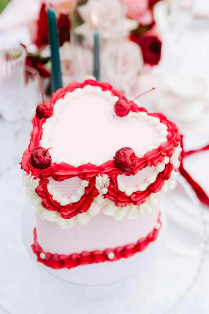 Red Wedding Dress | Valentine's Day Wedding | 100 Layer Cake