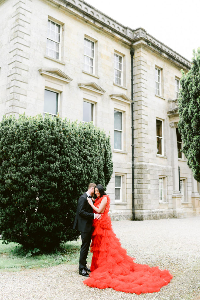 Red Wedding Dress | Valentine's Day Wedding | 100 Layer Cake