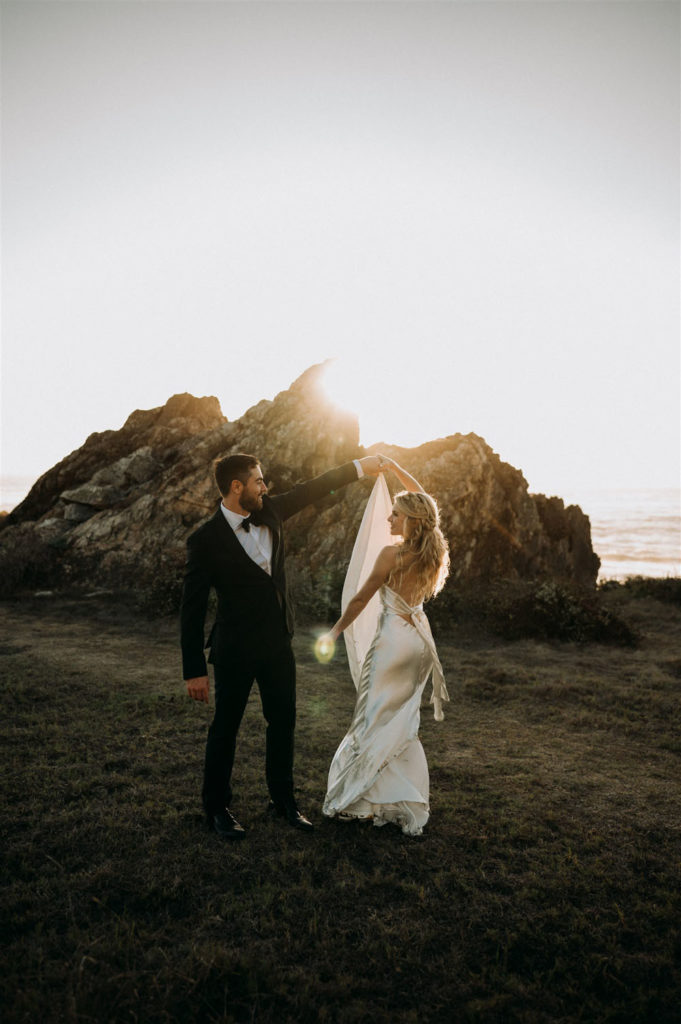 Big Sur Wedding - Cliffside Wedding in Big Sur - 100 Layer Cake