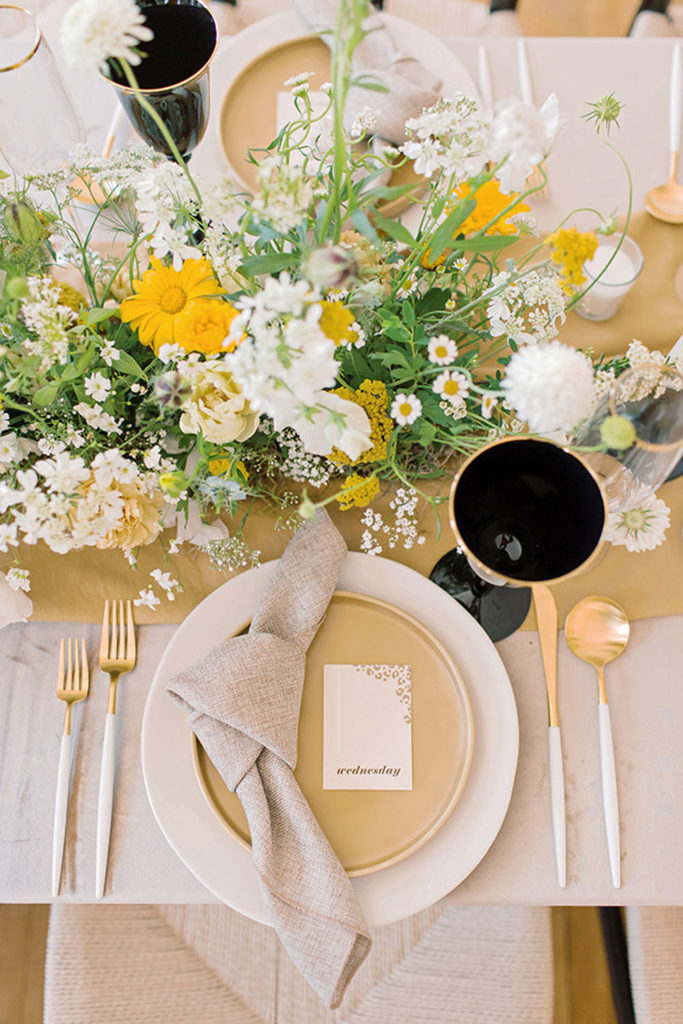 Korean Dol 1st birthday party | Yellow first birthday party