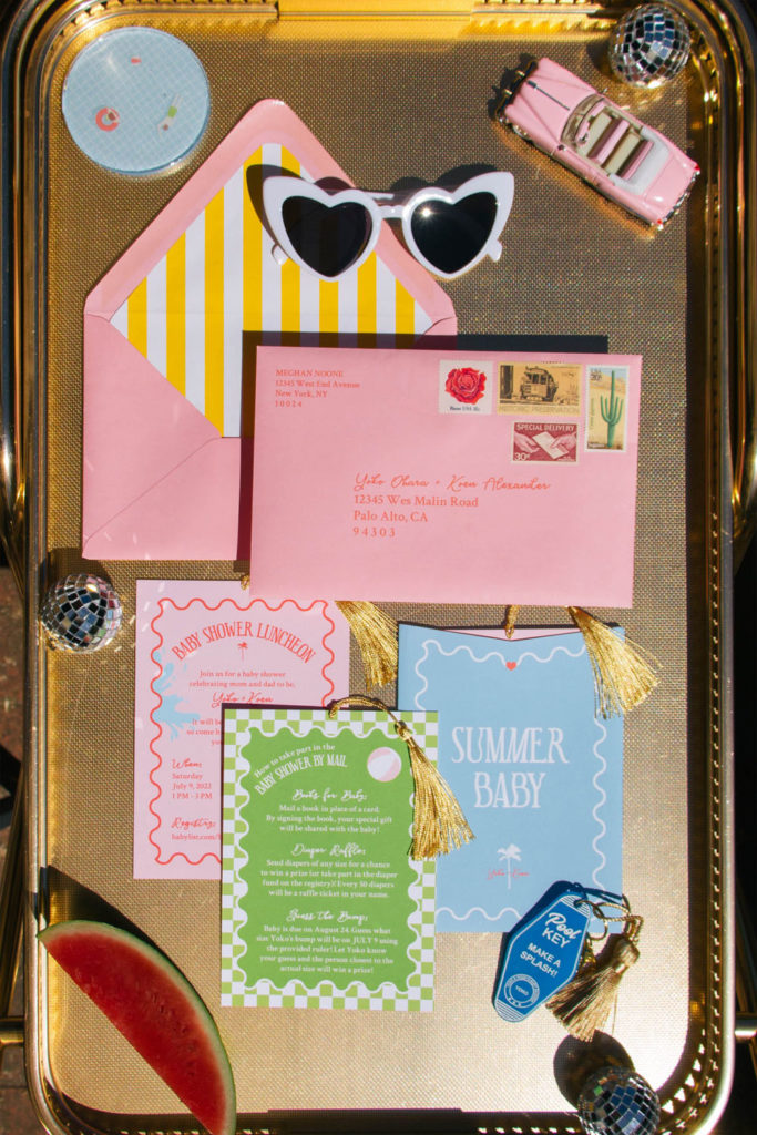 Summer Baby Shower | Palm Springs Inspired Baby Shower