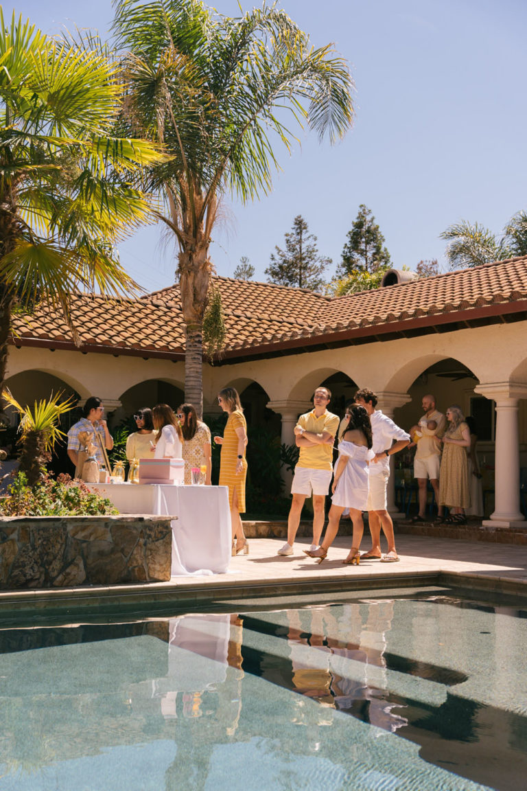 Summer Baby Shower | Palm Springs Inspired Baby Shower