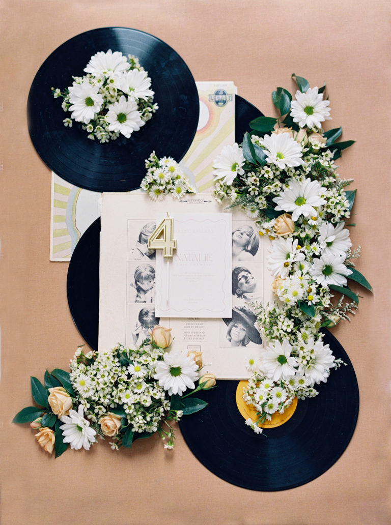 4th Birthday Theme - Fourever Groovy Fourth Birthday Party