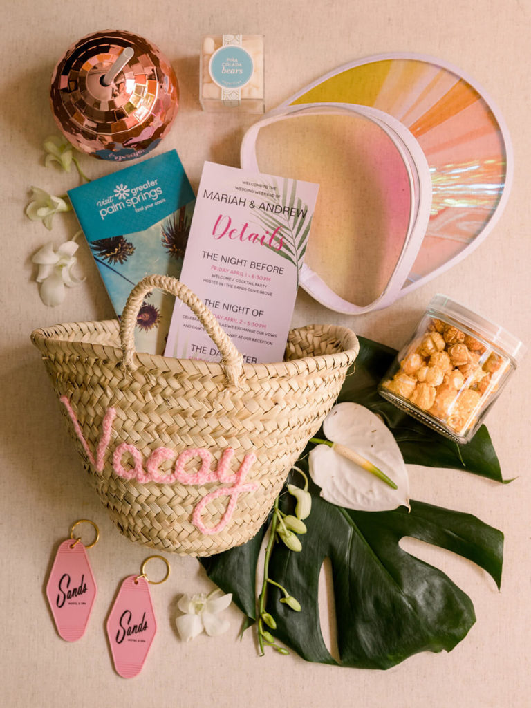 Sands Hotel Palm Springs Black + Pink Wedding | 100 Layer Cake
