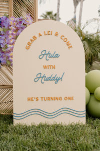 Hula Themed 1st Birthday Party | First Birthday Ideas