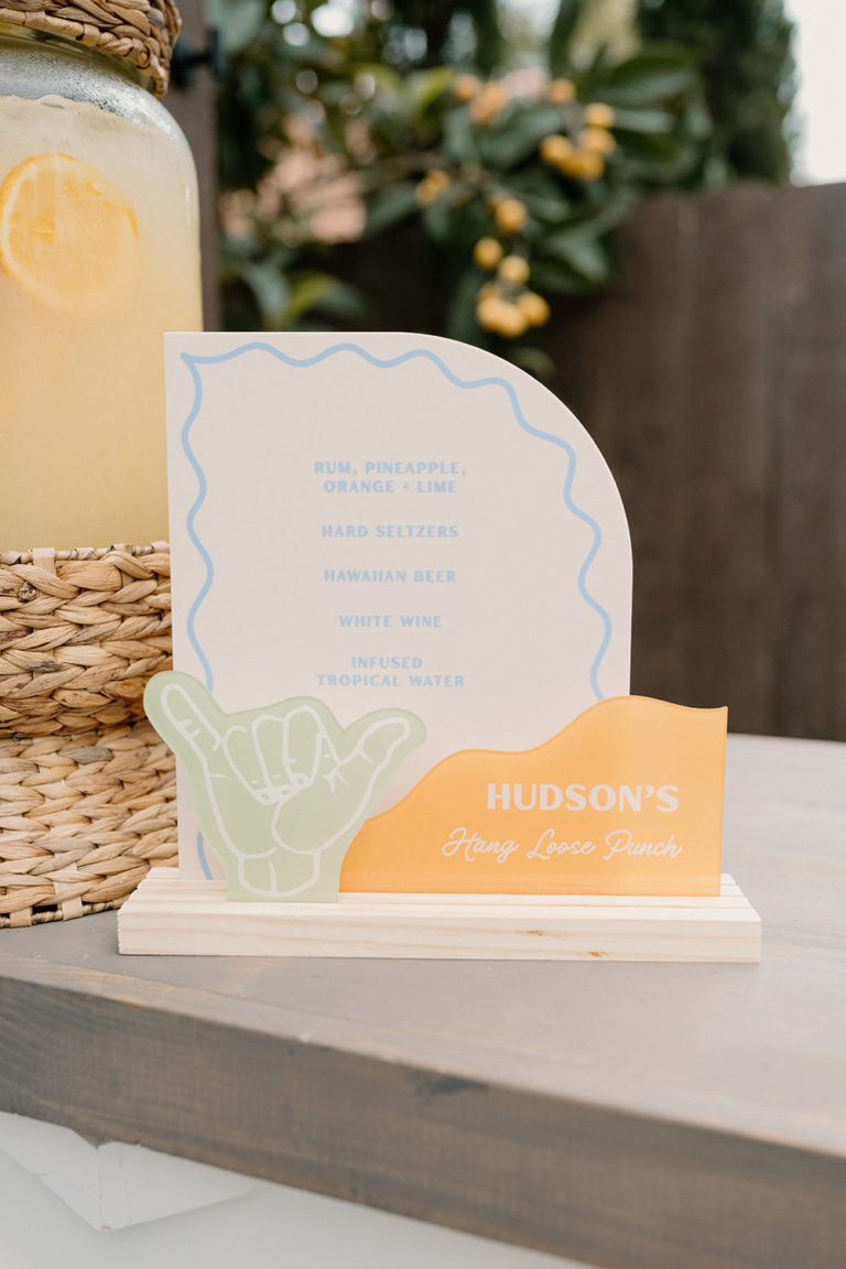 Hula Themed 1st Birthday Party | First Birthday Ideas