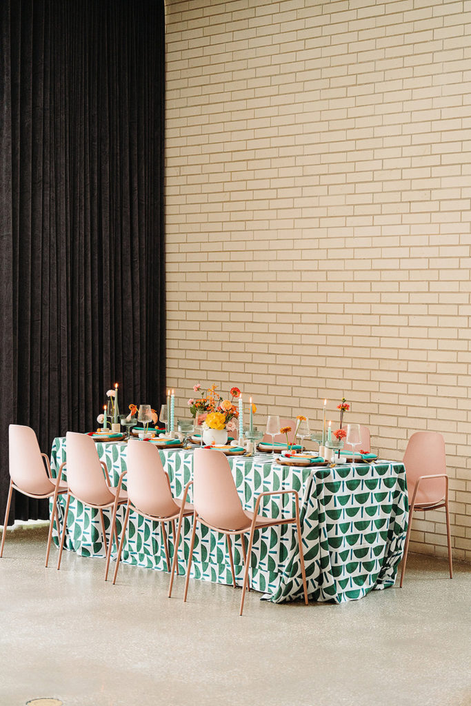 Wes Anderson Inspired Gay Wedding in Austin | 100 Layer Cake