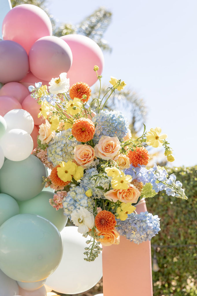 Girl Birthday Party Ideas for Spring - Pastel Girl's Party