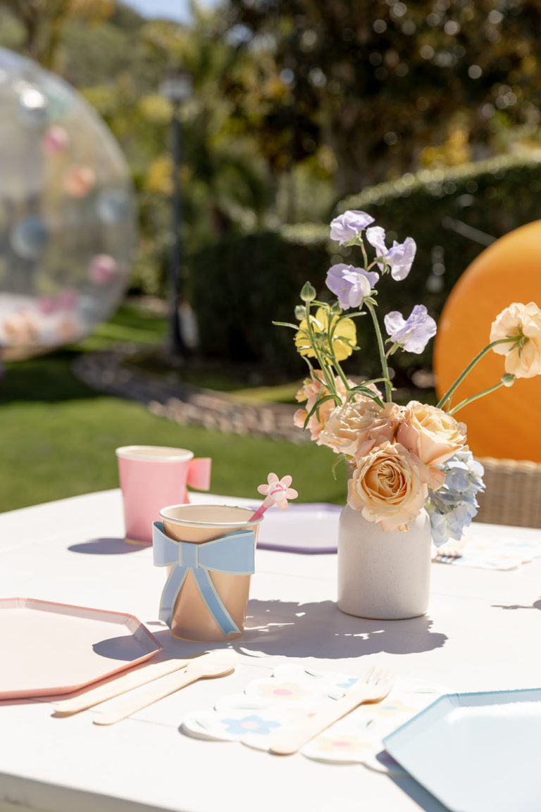 Girl Birthday Party Ideas for Spring - Pastel Girl's Party