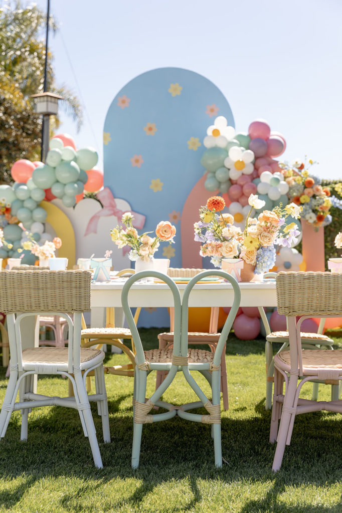 Girl Birthday Party Ideas for Spring - Pastel Girl's Party