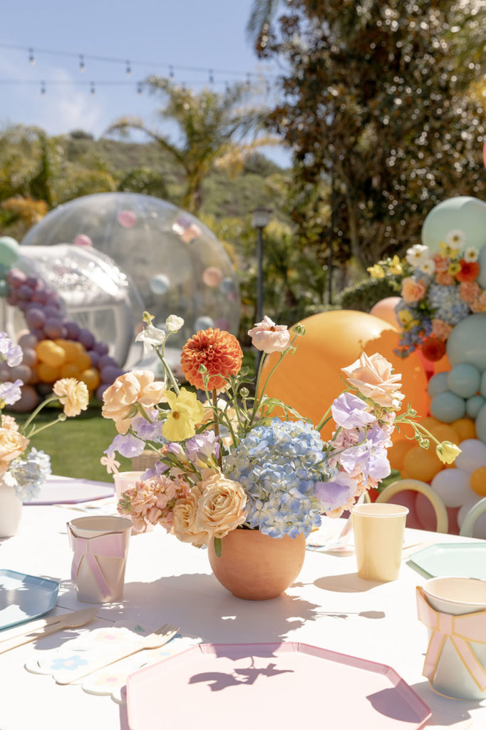 Girl Birthday Party Ideas for Spring - Pastel Girl's Party