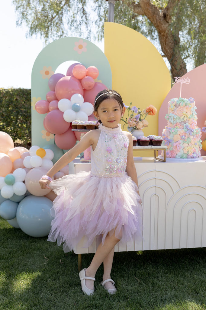 Girl Birthday Party Ideas for Spring - Pastel Girl's Party