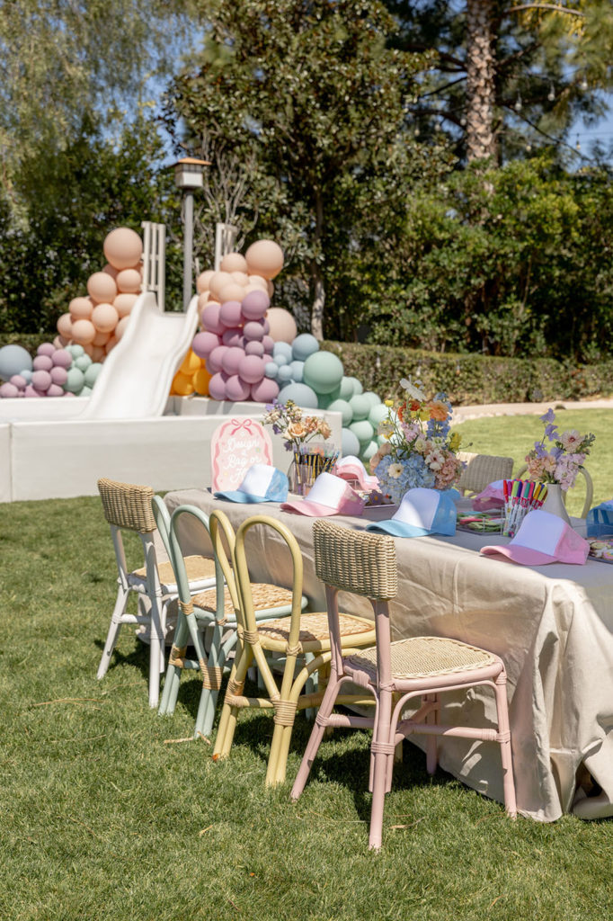 Girl Birthday Party Ideas for Spring - Pastel Girl's Party