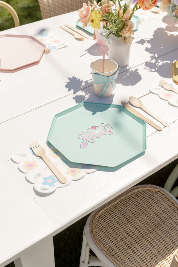 Girl Birthday Party Ideas for Spring - Pastel Girl's Party