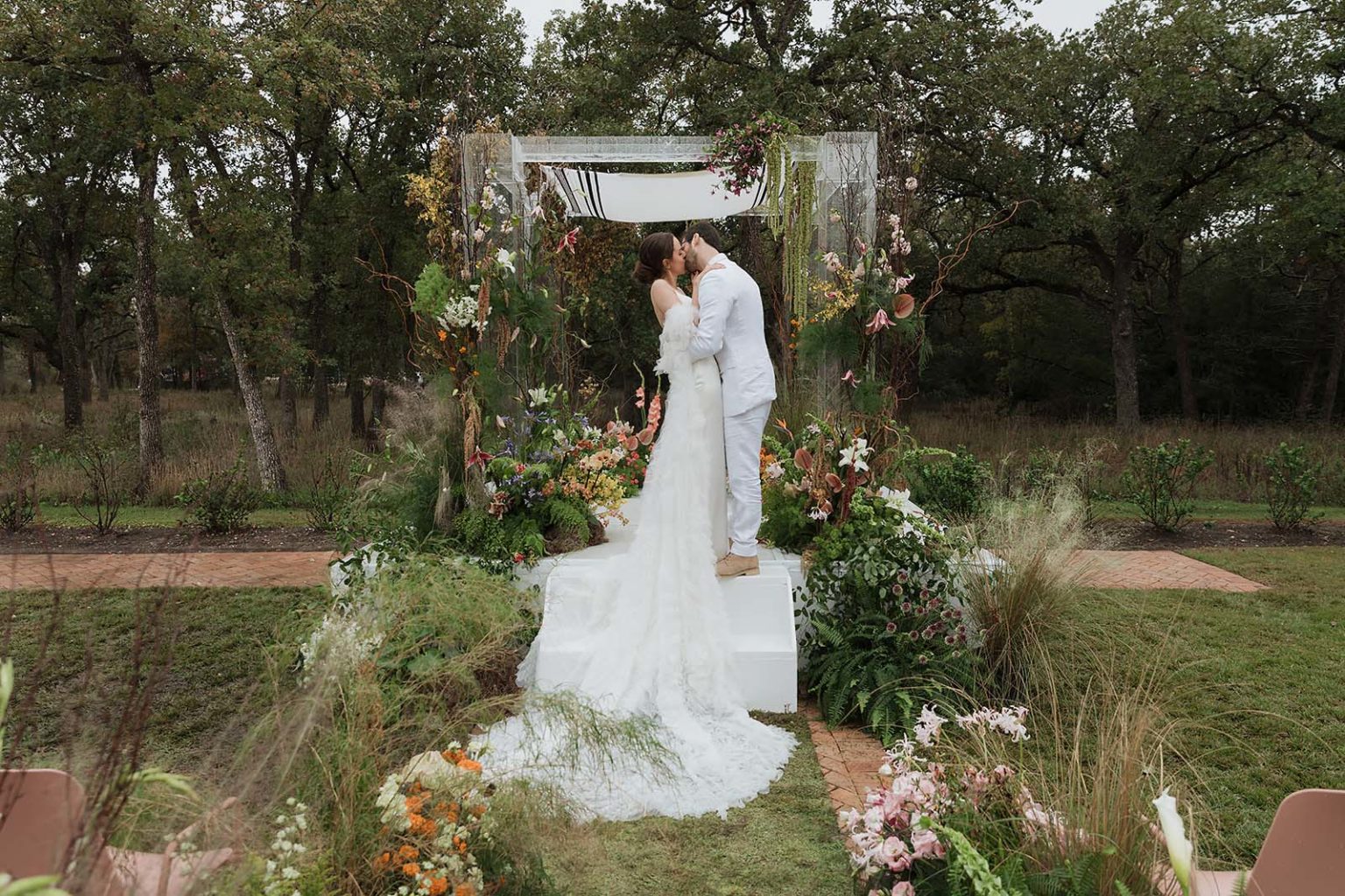 The Grand Lady Austin Garden Wedding - 100 Layer Cake