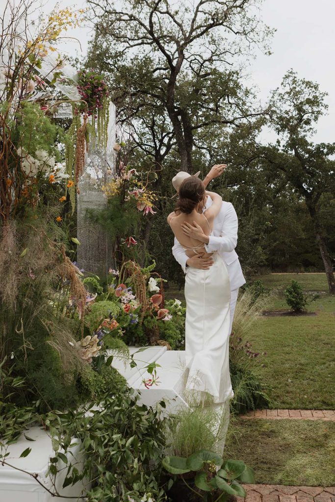 The Grand Lady Austin Garden Wedding - 100 Layer Cake