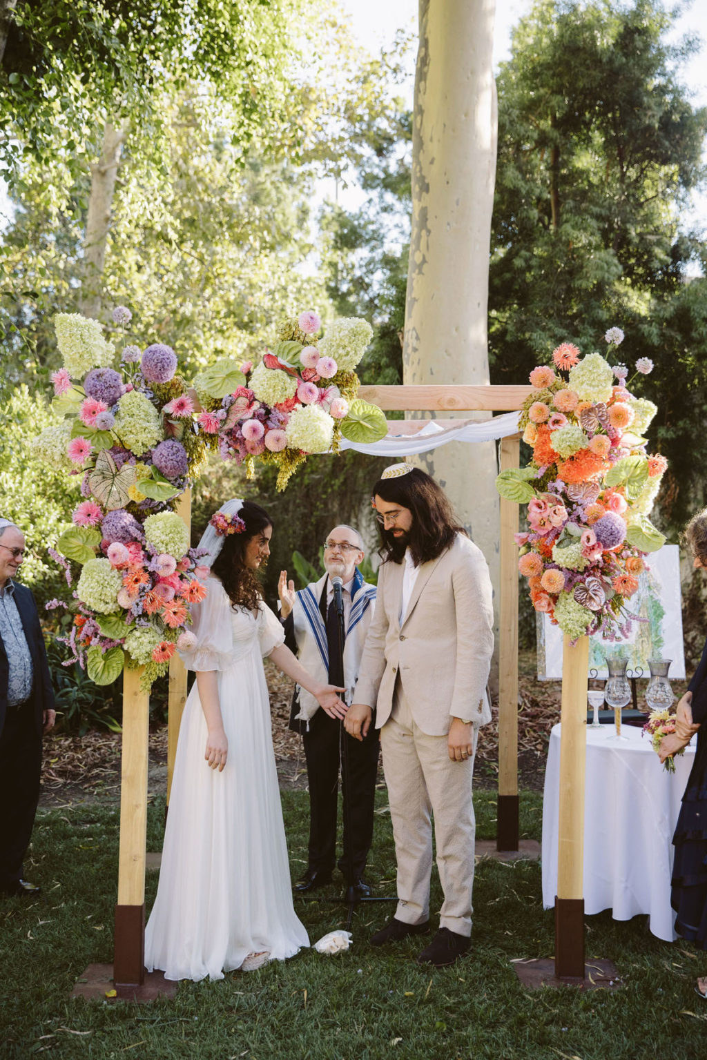 Jewish Wedding at LA River Center & Gardens | 100 Layer Cake