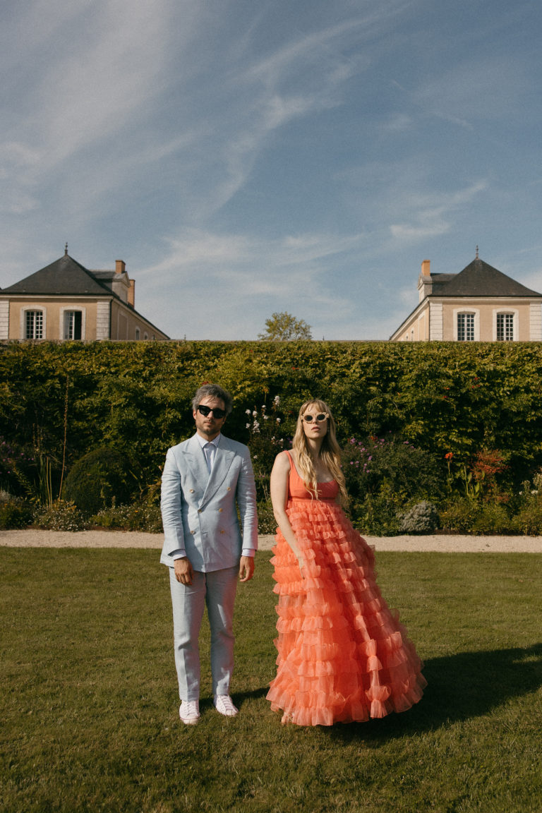 Welcome Party at French Chateau Wedding Weekend
